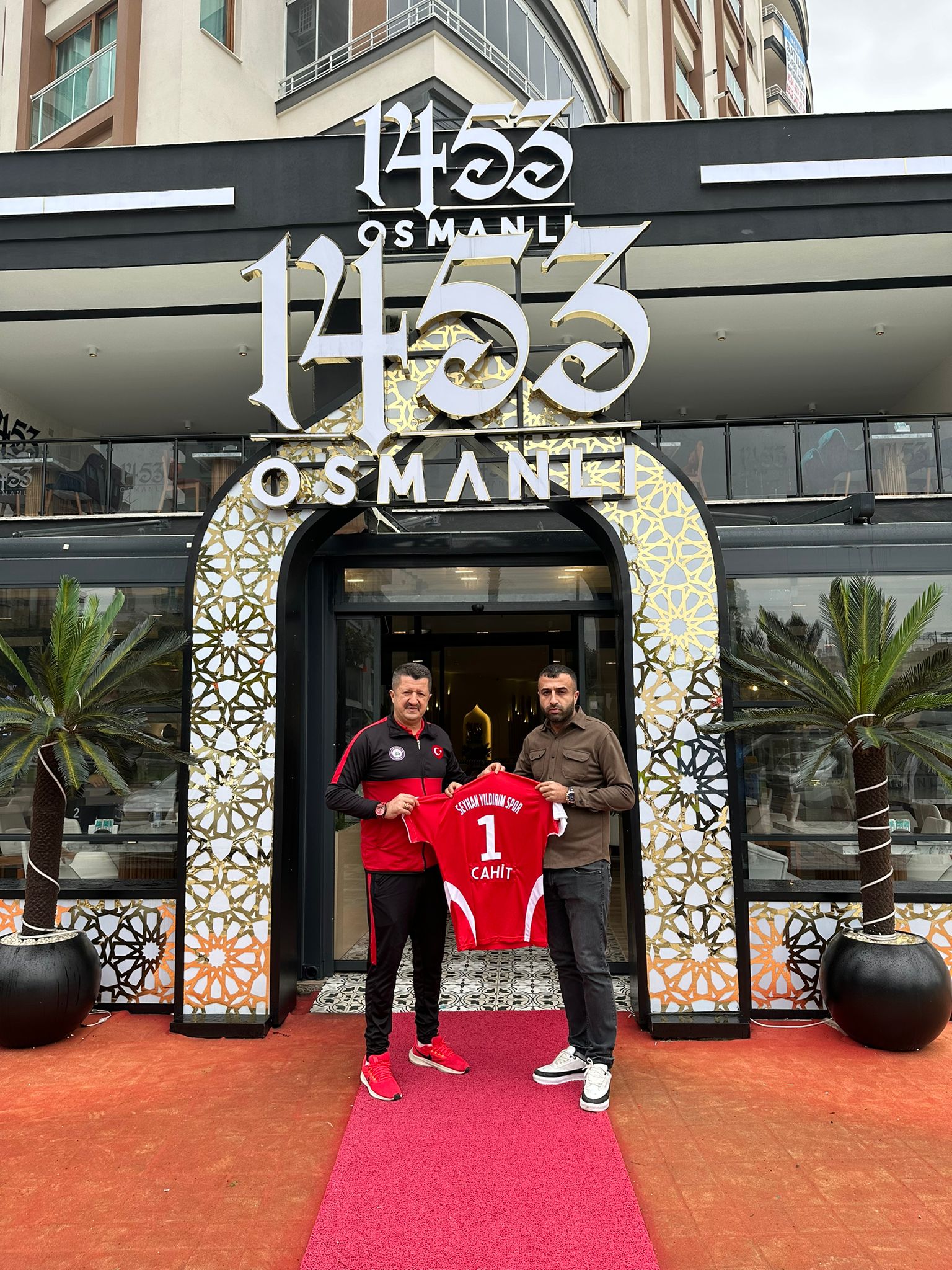 1453 Osmanlı Cafe&Restaurant'tan Adana ekibine destek - 1. Lig Erkek ...